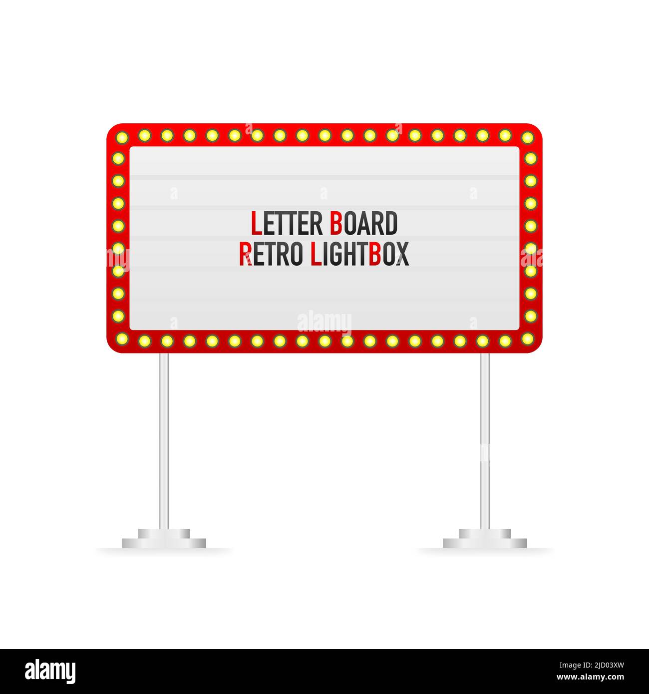 Circular signage mockup Stock Vector Images - Alamy