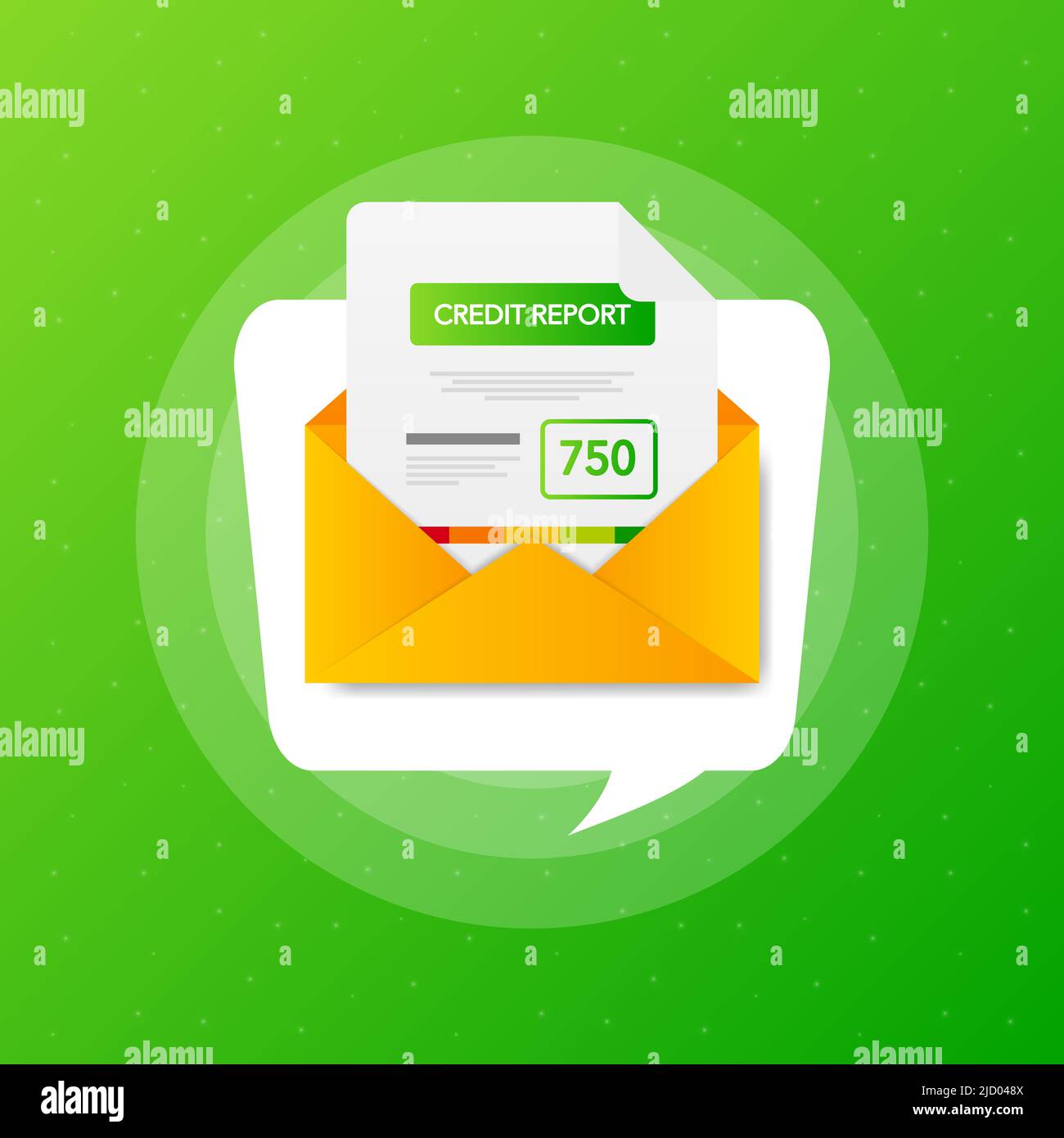 Detailed illustration of a credit score meter with pointer Stock Vector ...