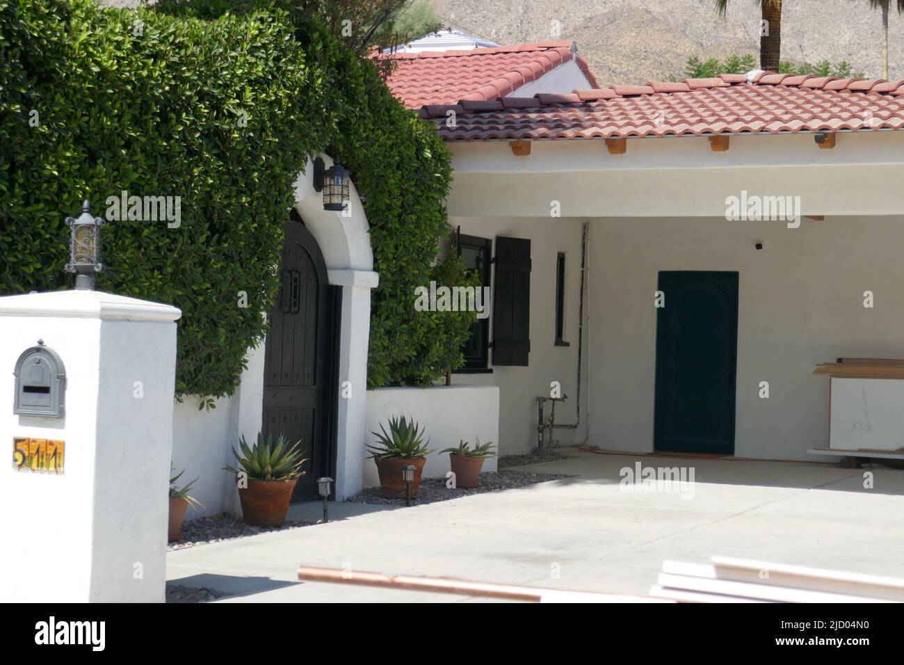 Palm Springs, California, USA 11th June 2022 A general view of ...