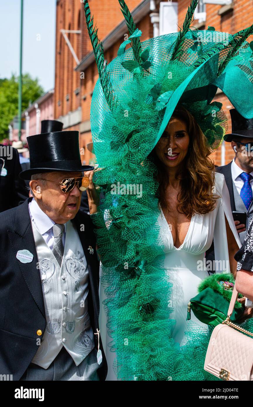 Ascot, UK. 16th June, 2022. David Sullivan, Joint Chairman of West Ham ...