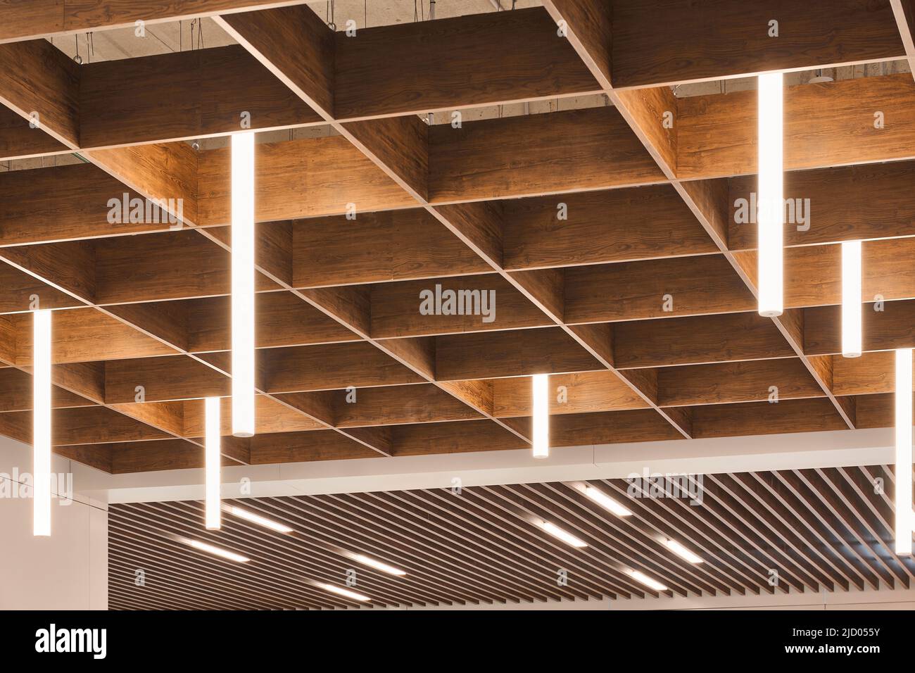 Photos of the mall and its wooden ceilings Stock Photo - Alamy