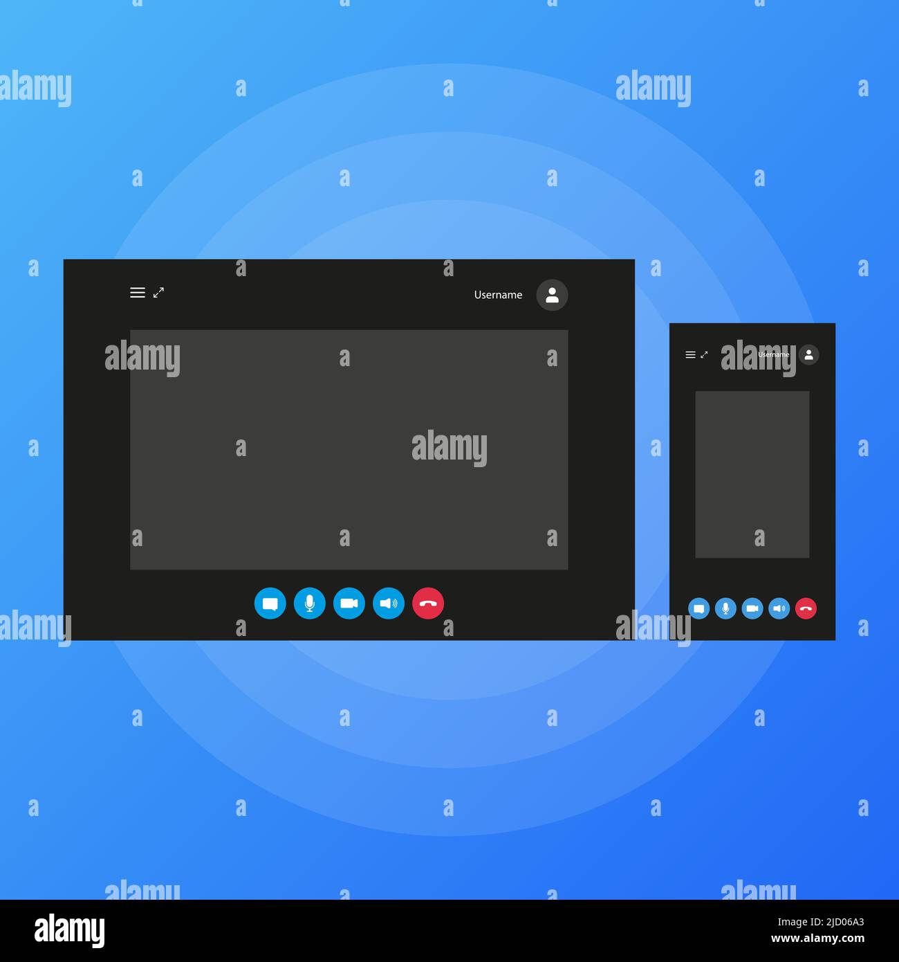 Two different windows Stock Vector Images - Alamy