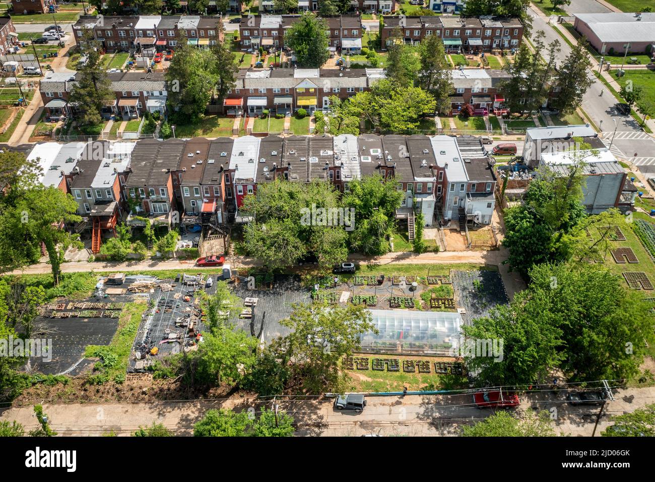 Urban Farm Baltimore Stock Photo - Alamy