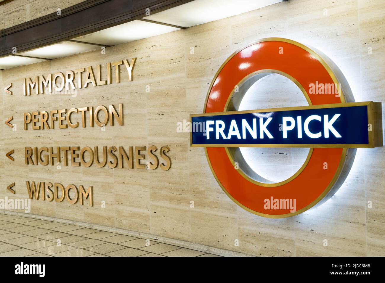 Frank pick london underground hi-res stock photography and images - Alamy