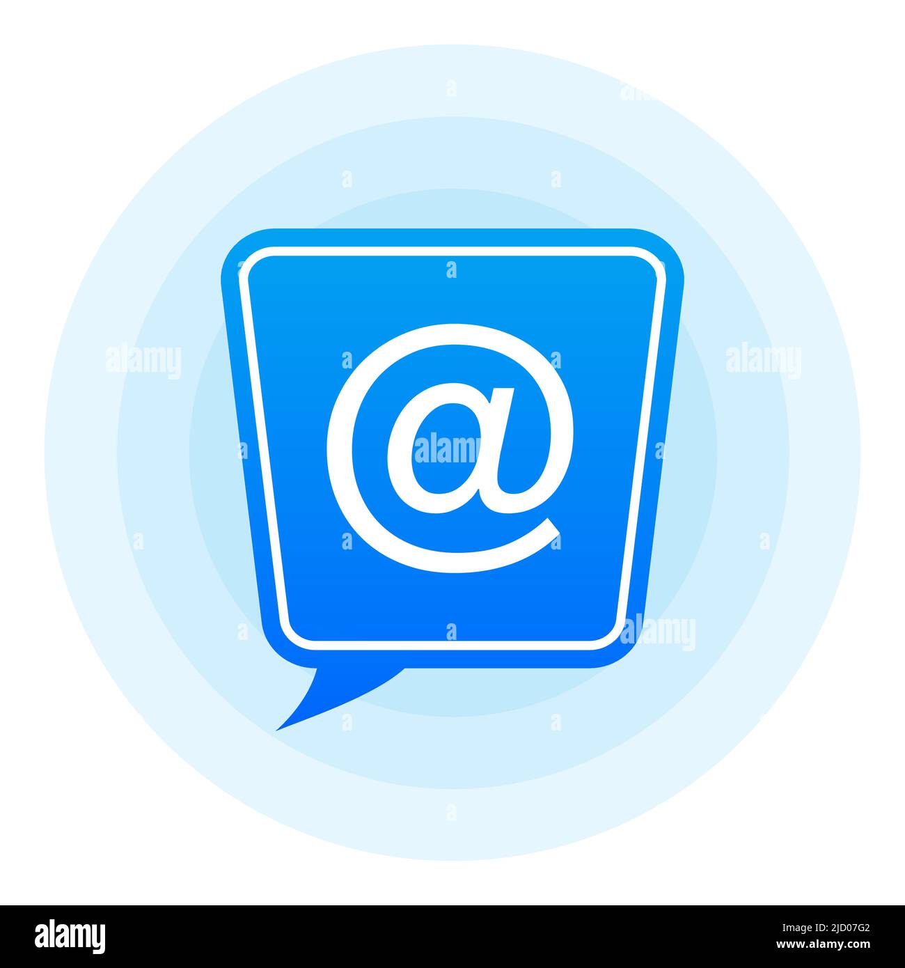 Mail tag lable on white background. Vector illustration Stock Vector ...