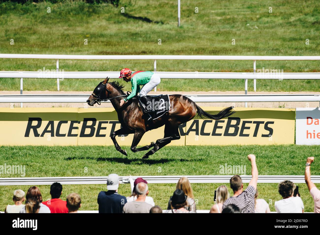 COLOGNE, GERMANY - JUNE 16, 2022: : Horseracing Feiertags-Renntag ...