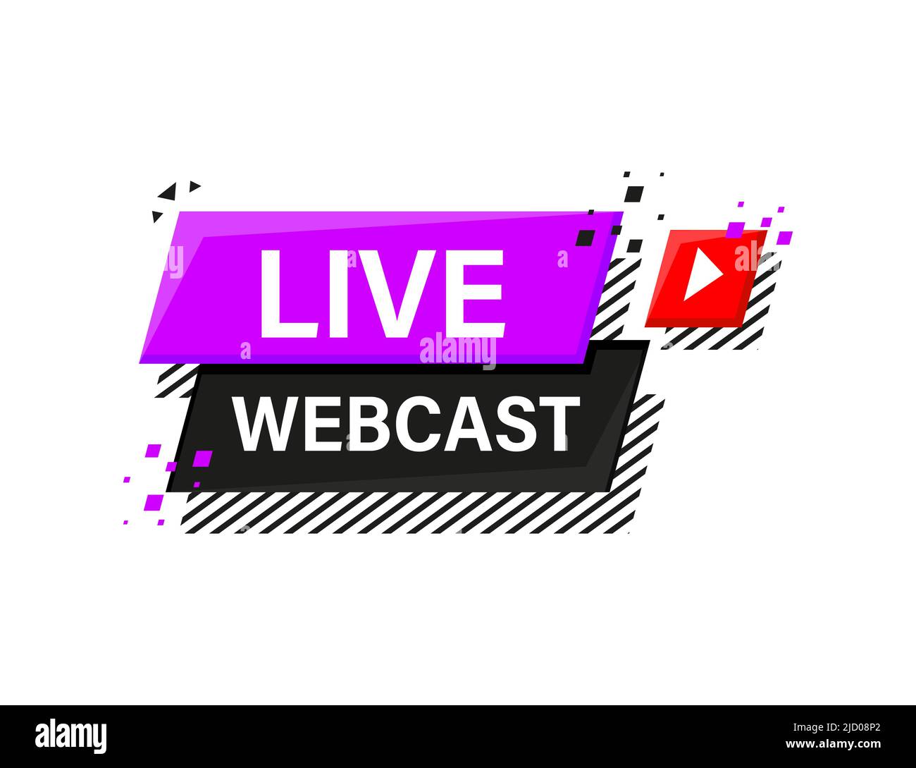 Webcast chat Stock Vector Images - Alamy