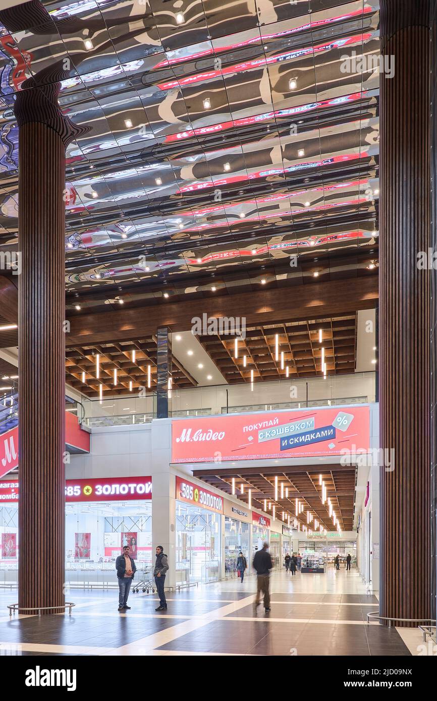 Photos of the mall and its wooden ceilings Stock Photo - Alamy