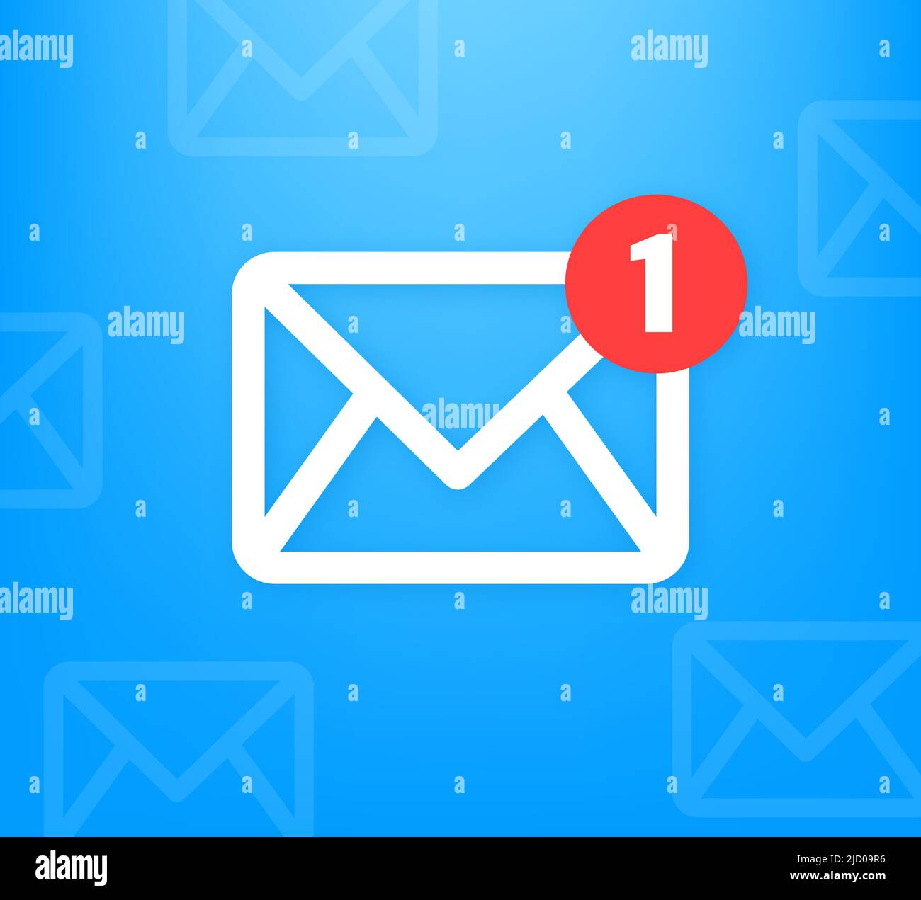 New message icon. Smartphone, mobile, laptop. New nessage in flat style ...