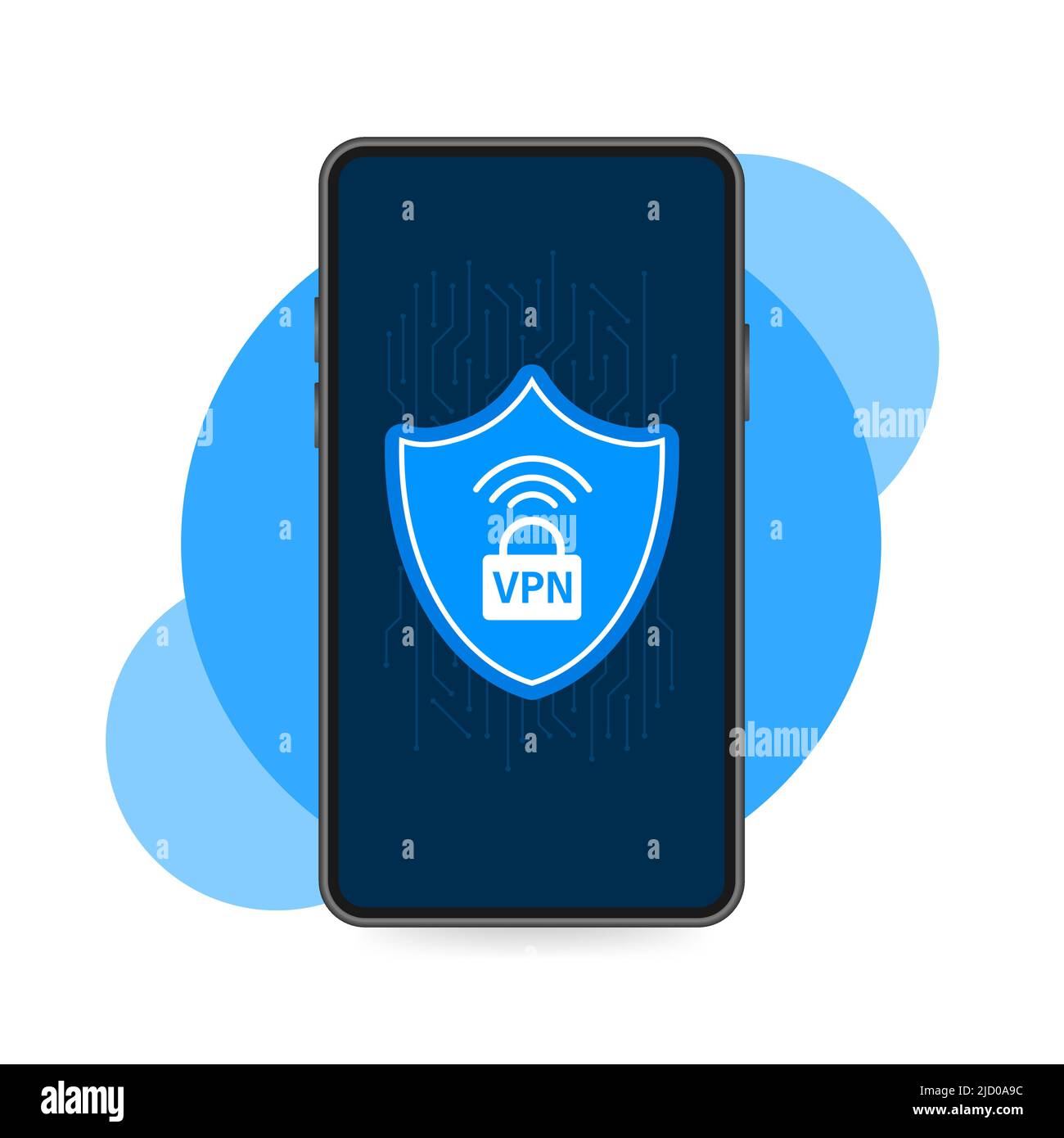 Isometric illustration blue shield hi-res stock photography and images ...