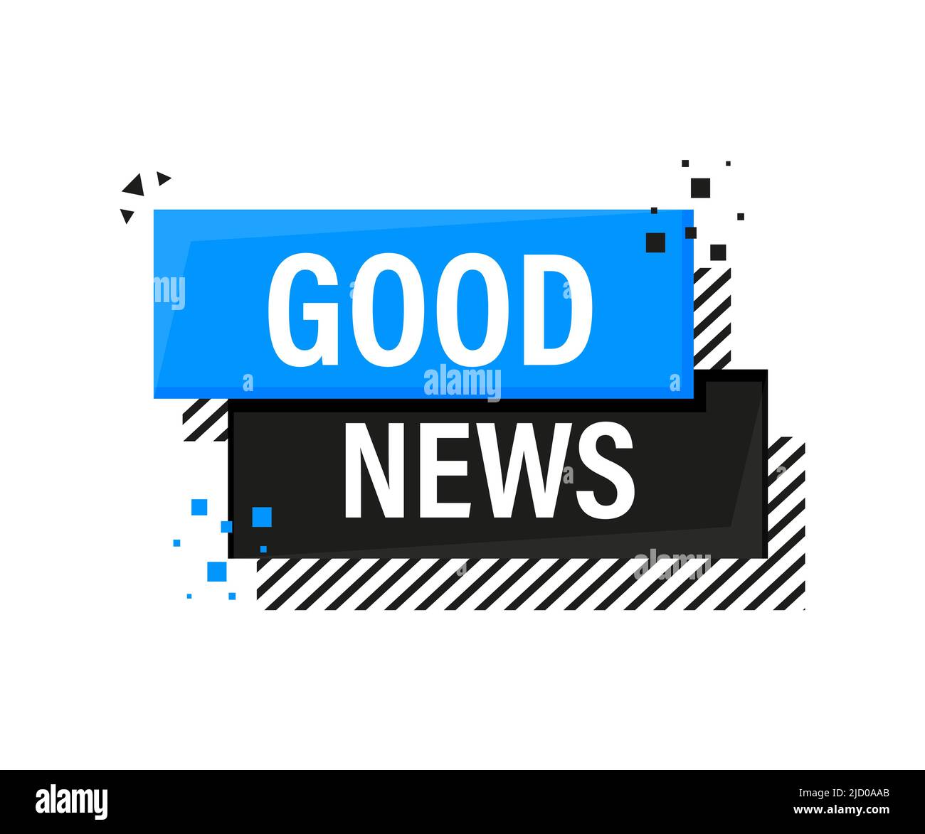 Good news text on Stock Vector Images - Alamy