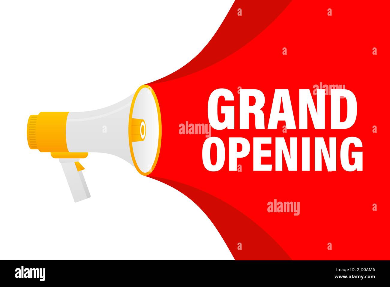 Start now megaphone in promotion hi-res stock photography and images ...