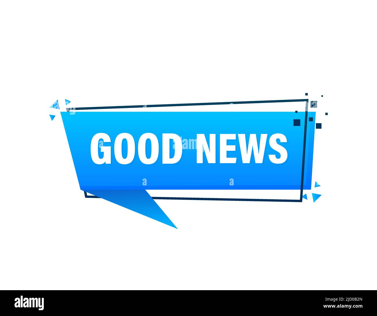 Good news text on Stock Vector Images - Alamy