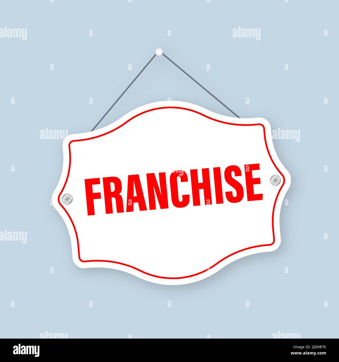 Franchise stamp for marketing advertising design. Vector illustration ...