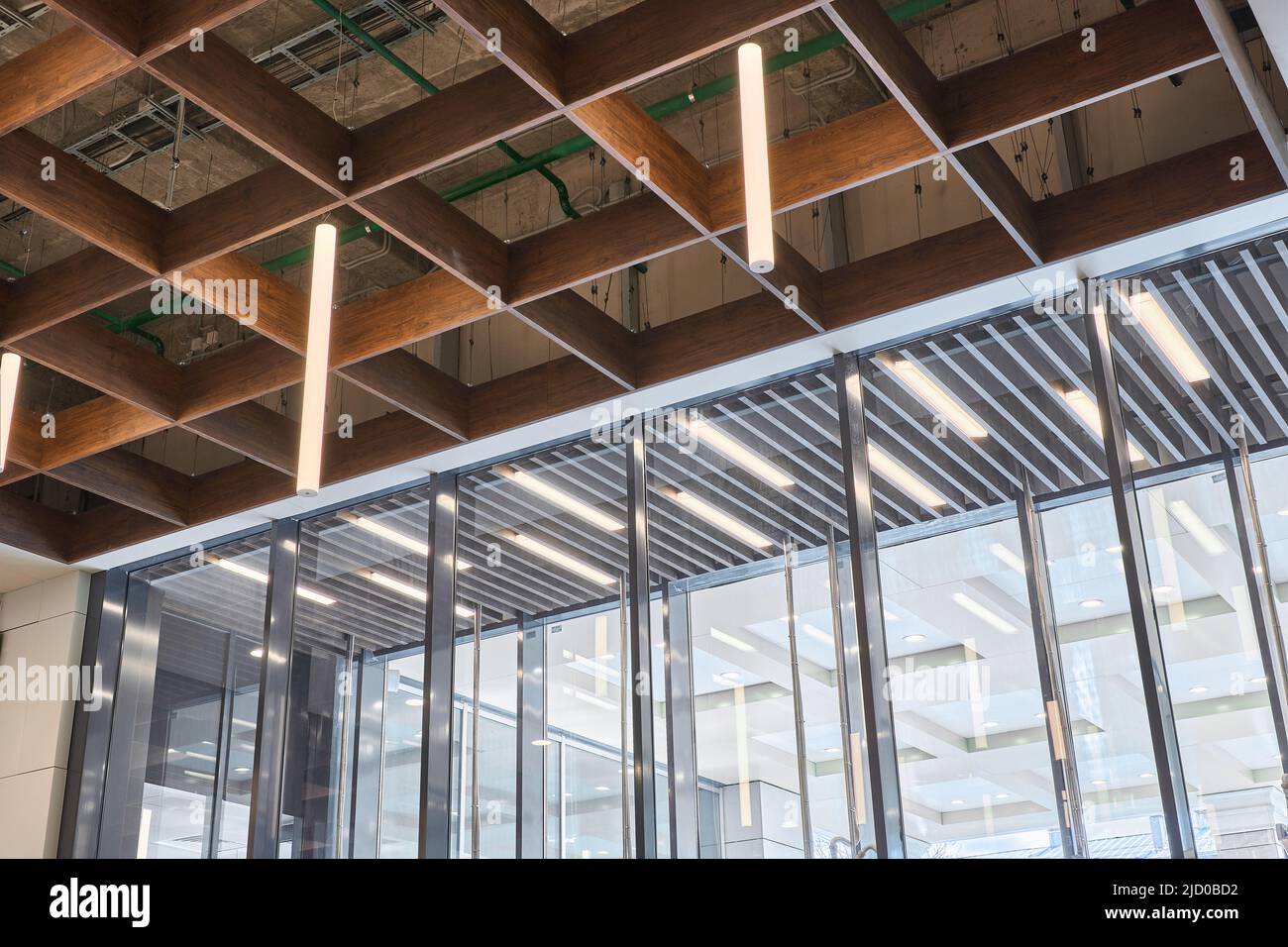 Photos of the mall and its wooden ceilings Stock Photo - Alamy