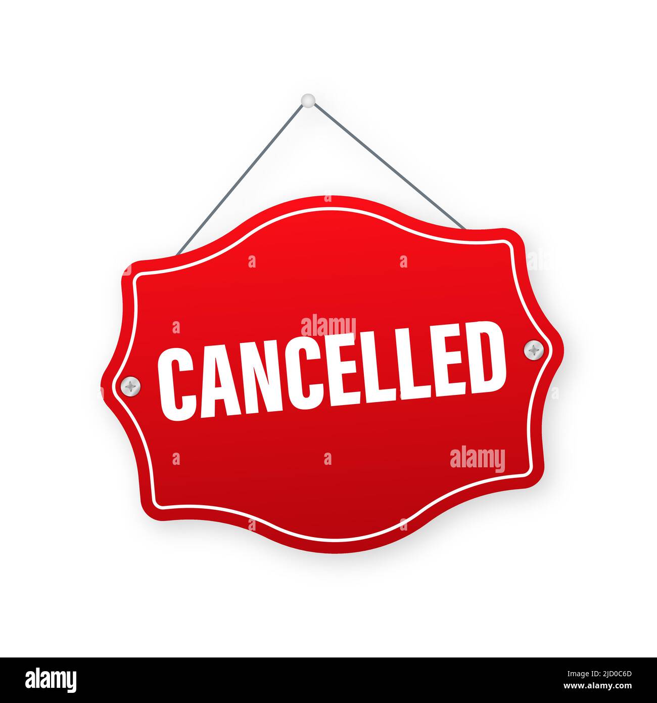 Illustration with red cancelled. Red textured illustration. Vintage ...