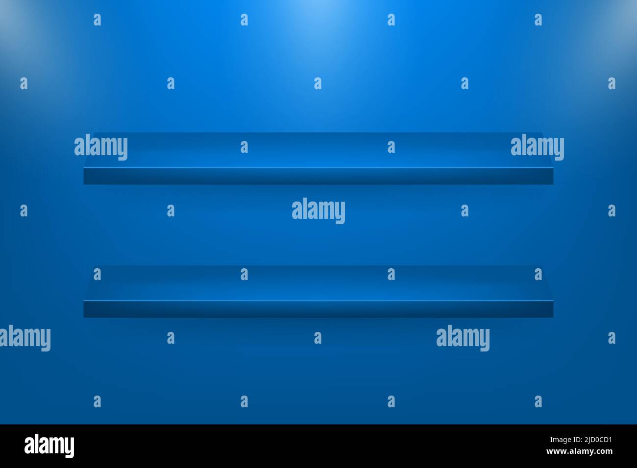 3d shop shelf for web background design. Dark background. Graphic ...