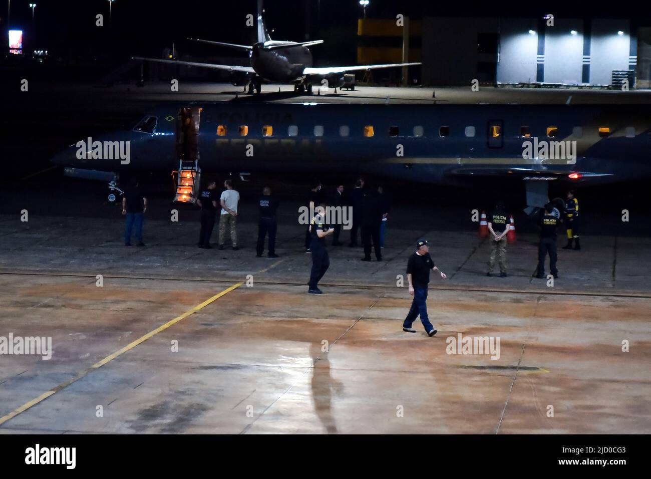 BRASÍLIA, DF - 16.06.2022: CHEGADA DOS CORPOS DE BRUNO E DOM - This ...