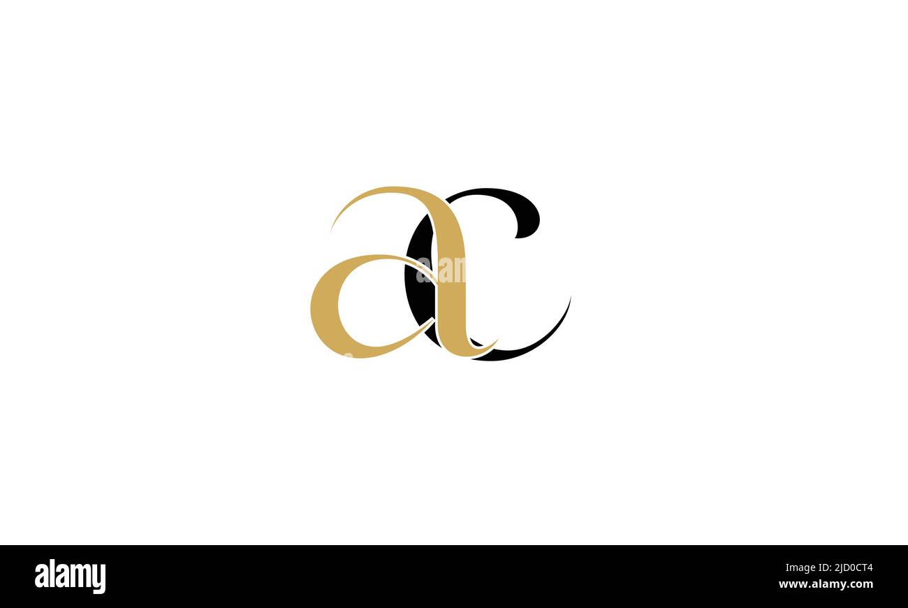 AC, CA Abstract Letters Logo Monogram Stock Vector Image & Art - Alamy