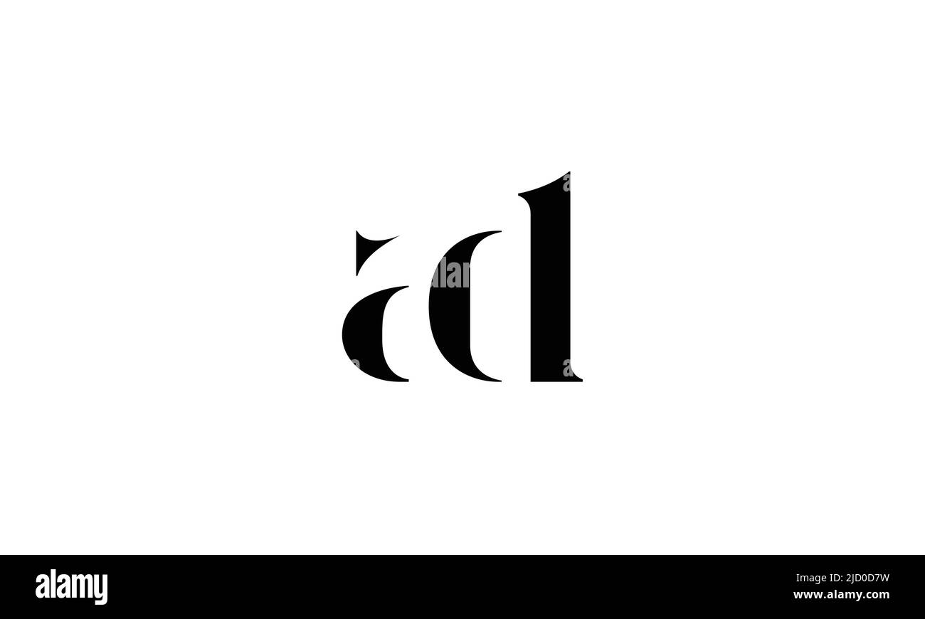 AD, DA Abstract Letters Logo Monogram Stock Vector Image & Art - Alamy