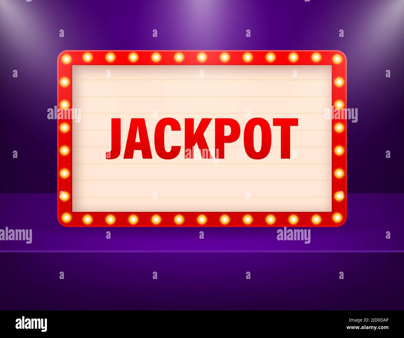 Jackpot sign hi-res stock photography and images - Alamy