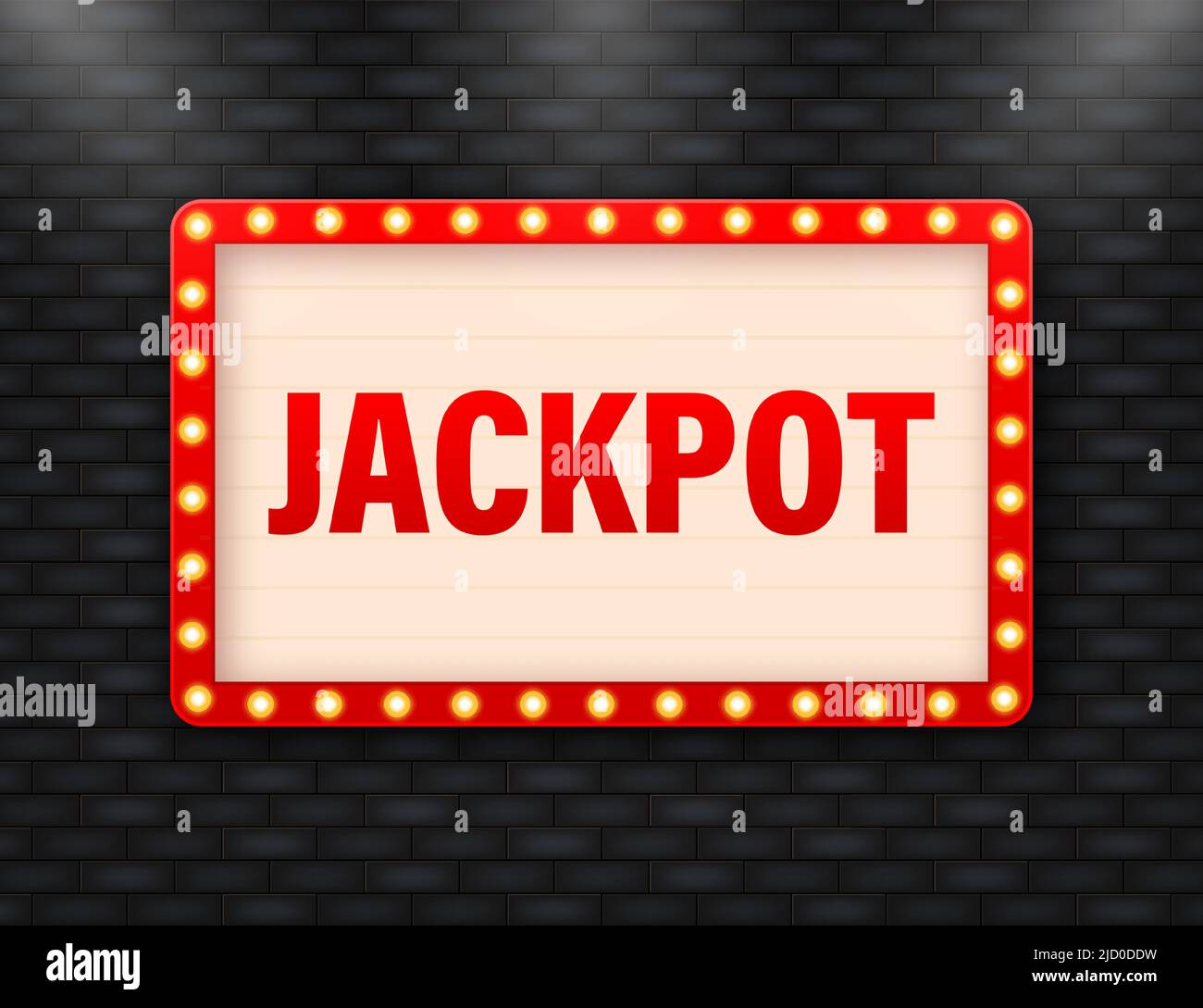 Jackpot sign hi-res stock photography and images - Alamy