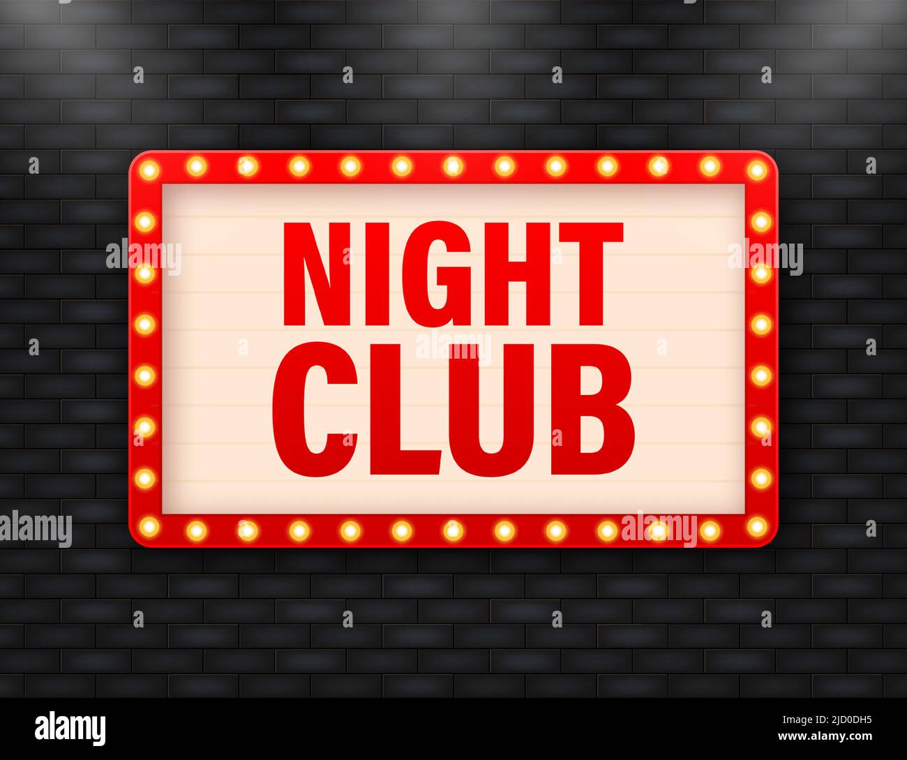 Vintage night club retro, great design for any purposes. Vintage vector ...