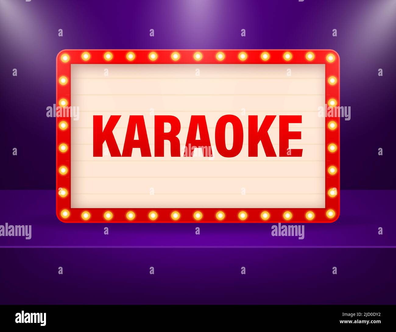 Vintage karaoke retro, great design for any purposes. Vintage vector ...