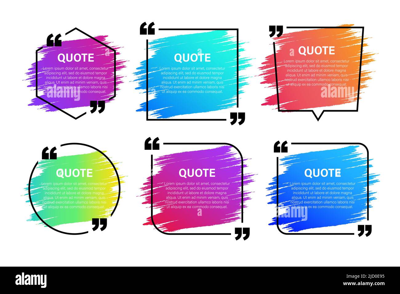 Text box design with note hi-res stock photography and images - Alamy