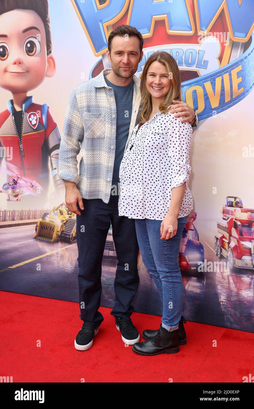 Celebrities attend the Paw Patrol Movie at Vue West End Featuring ...