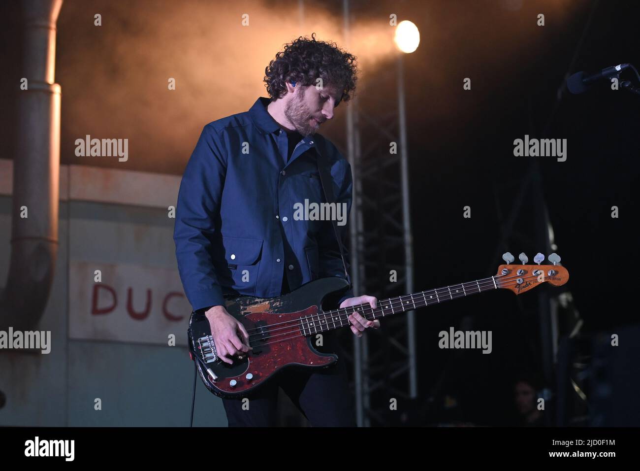 Kaiser Chiefs performing at Scarborough Open Air Theatre on August 8th ...