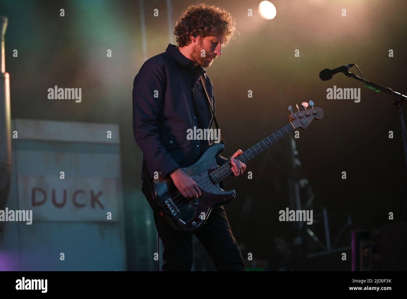 Kaiser Chiefs performing at Scarborough Open Air Theatre on August 8th ...
