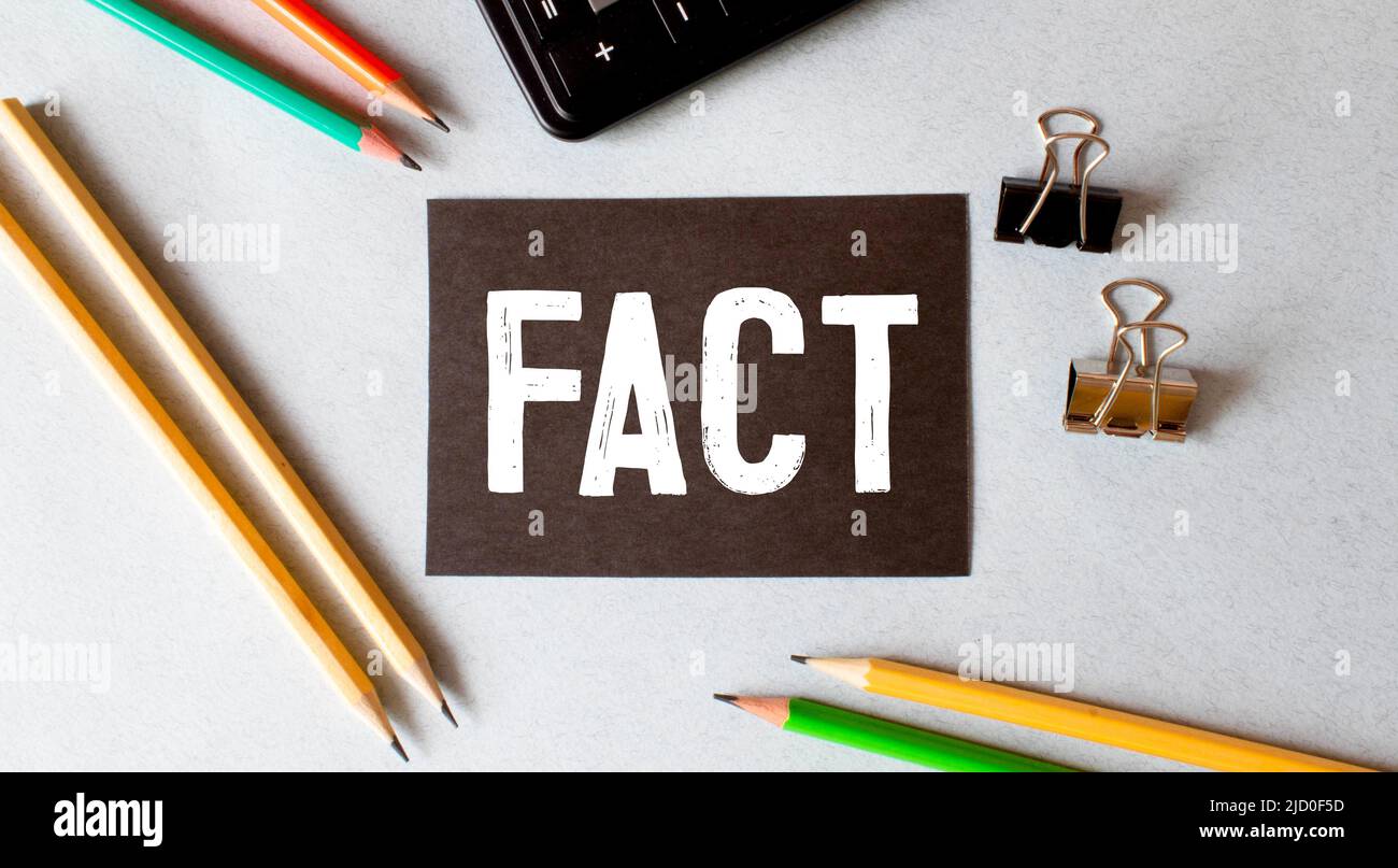 Get the facts word hi-res stock photography and images - Alamy