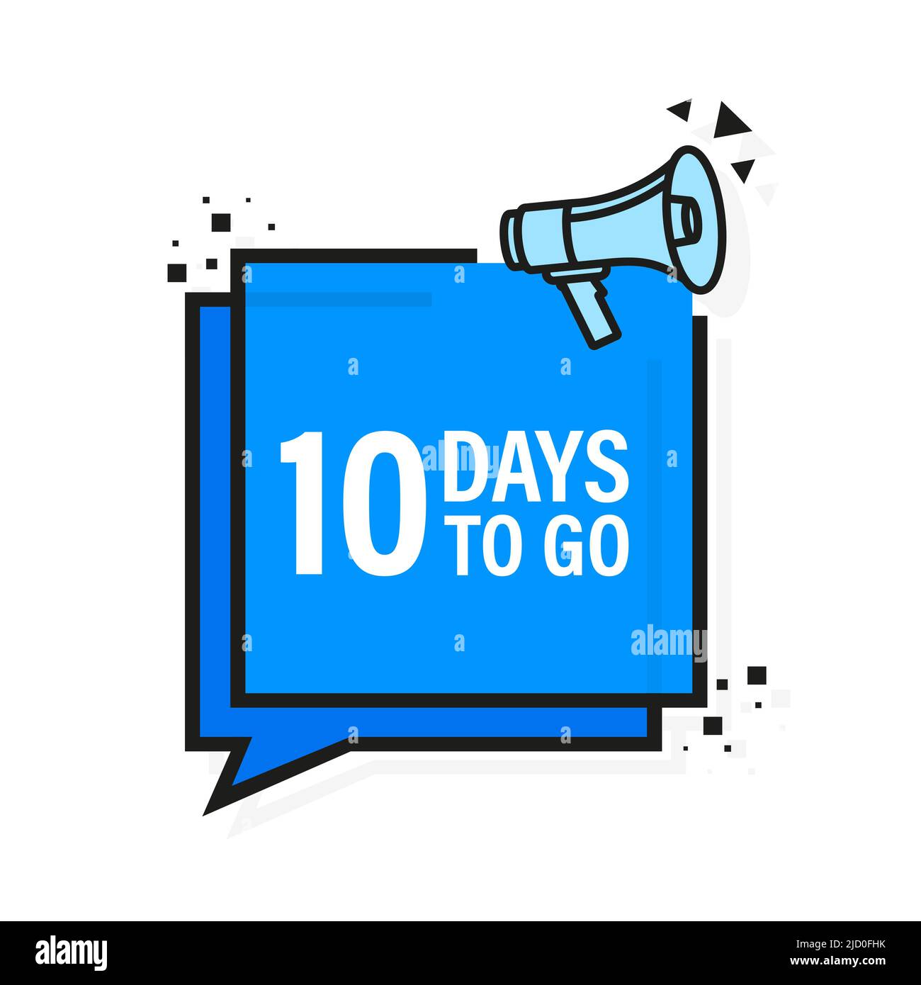 The ten days Stock Vector Images - Alamy