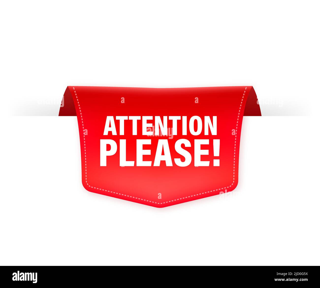 Attention please concept vector illustration of important announcement ... Attention please concept vector illustration of important announcement ...