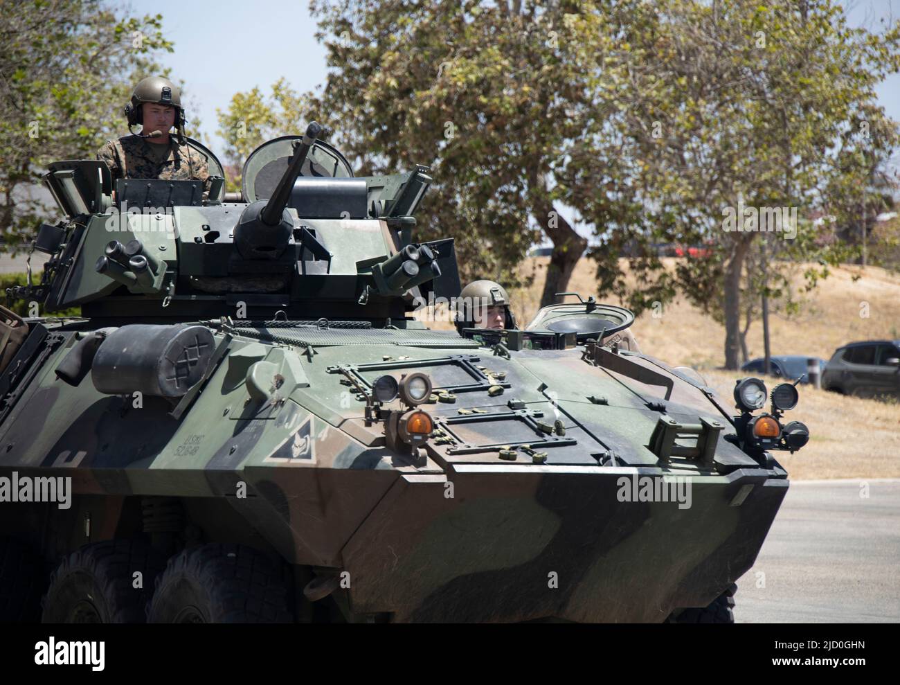 U.S. Marines with 1st Light Armored Reconnaissance Battalion, 1st ...