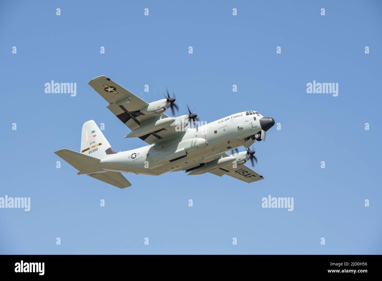 A WC-130J Super Hercules aircraft assigned to the 53rd Weather ...