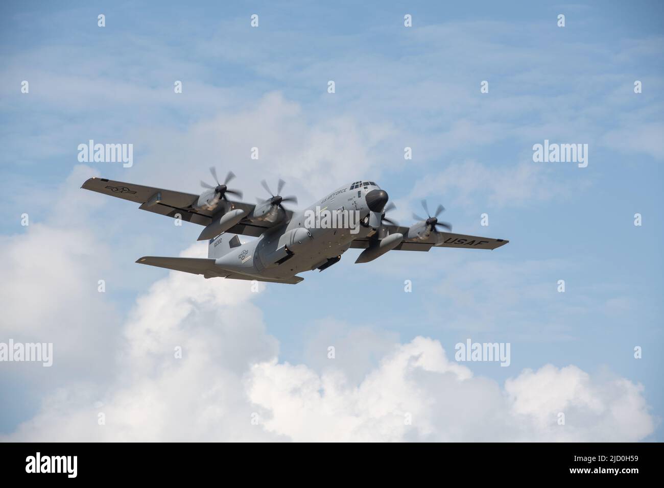 A WC-130J Super Hercules aircraft assigned to the 53rd Weather ...