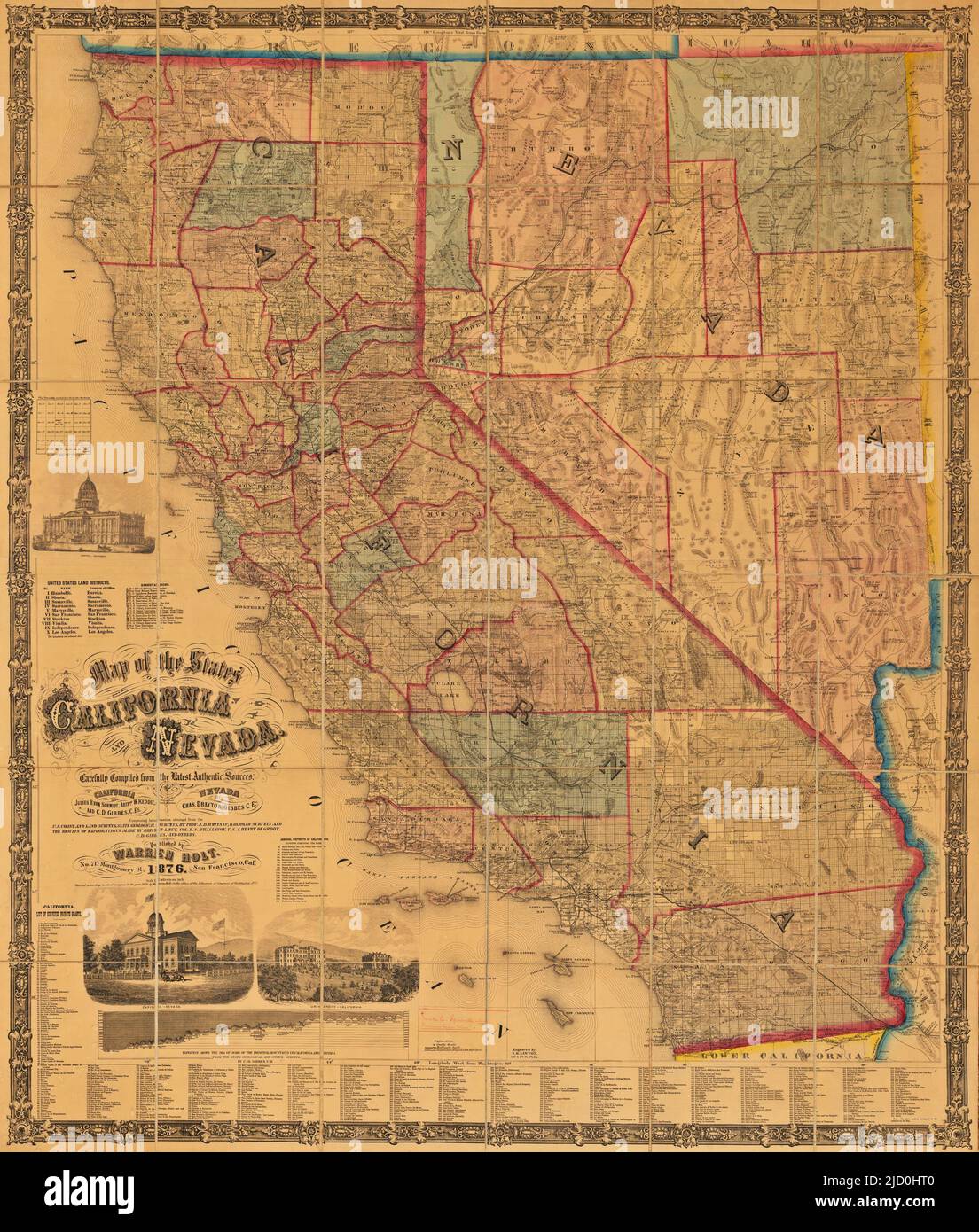 Map of linton hi-res stock photography and images - Alamy