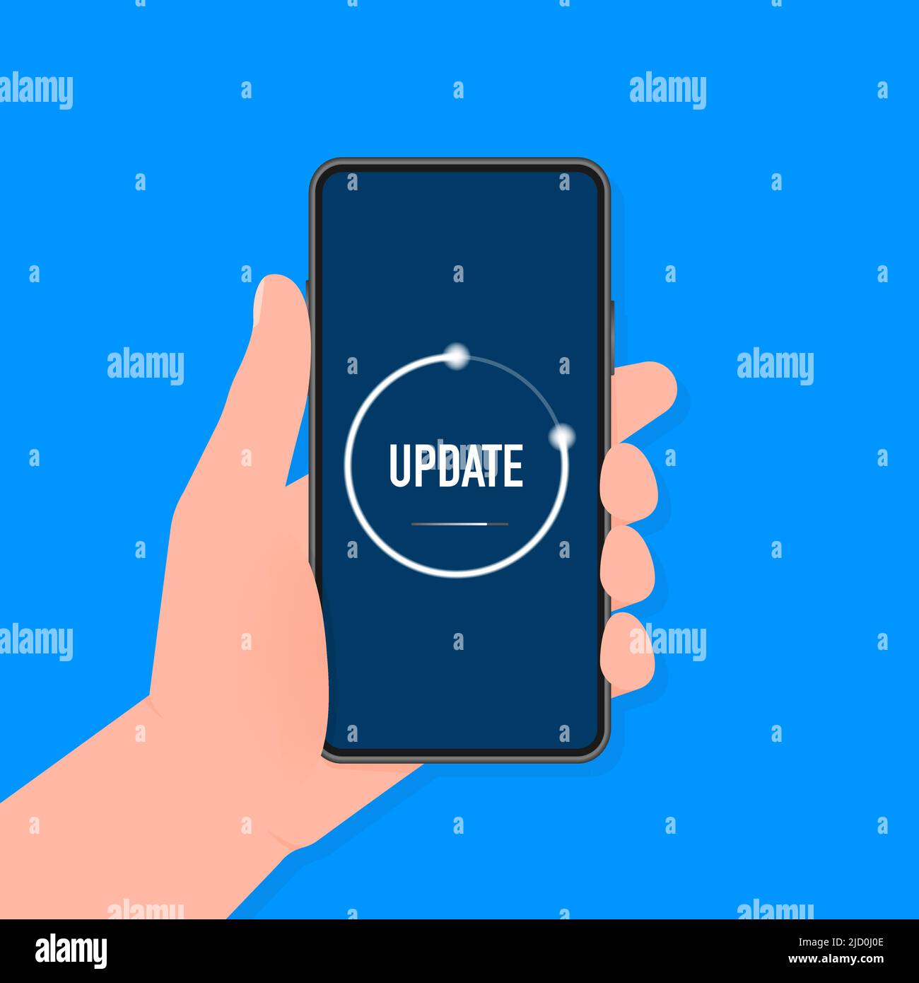 Data update or synchronize with bar process. Update on laptop and ...