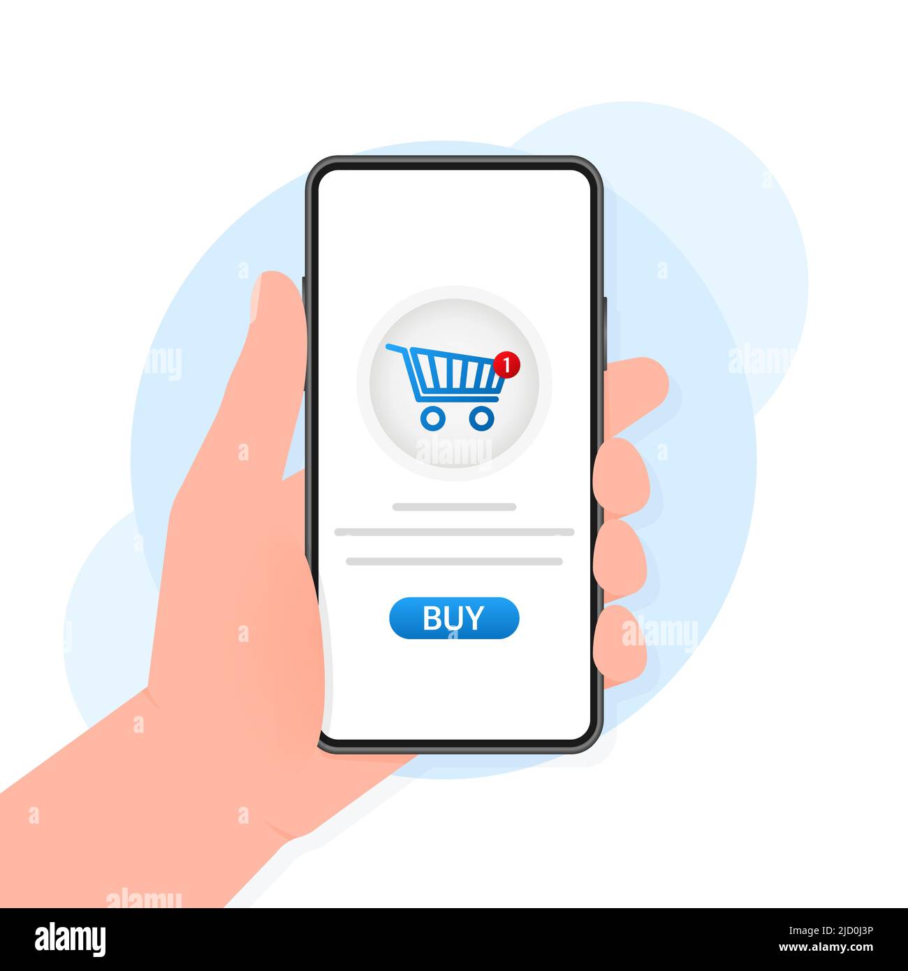 Shopping display Stock Vector Images - Alamy