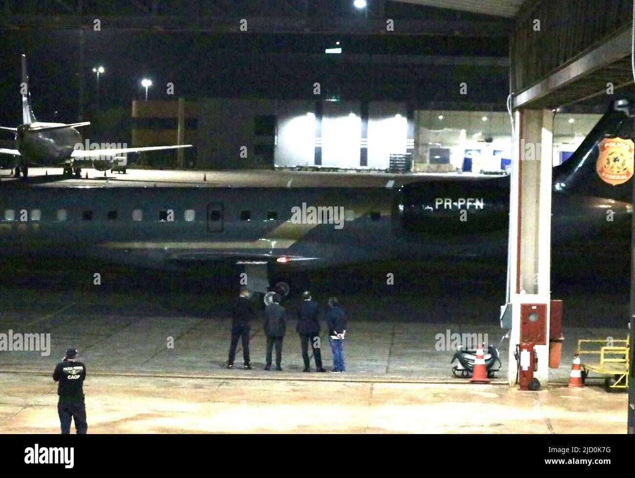 June 16, 2022, Brasilia, Distrito Federal, Brasil: (INT) Federal Police ...