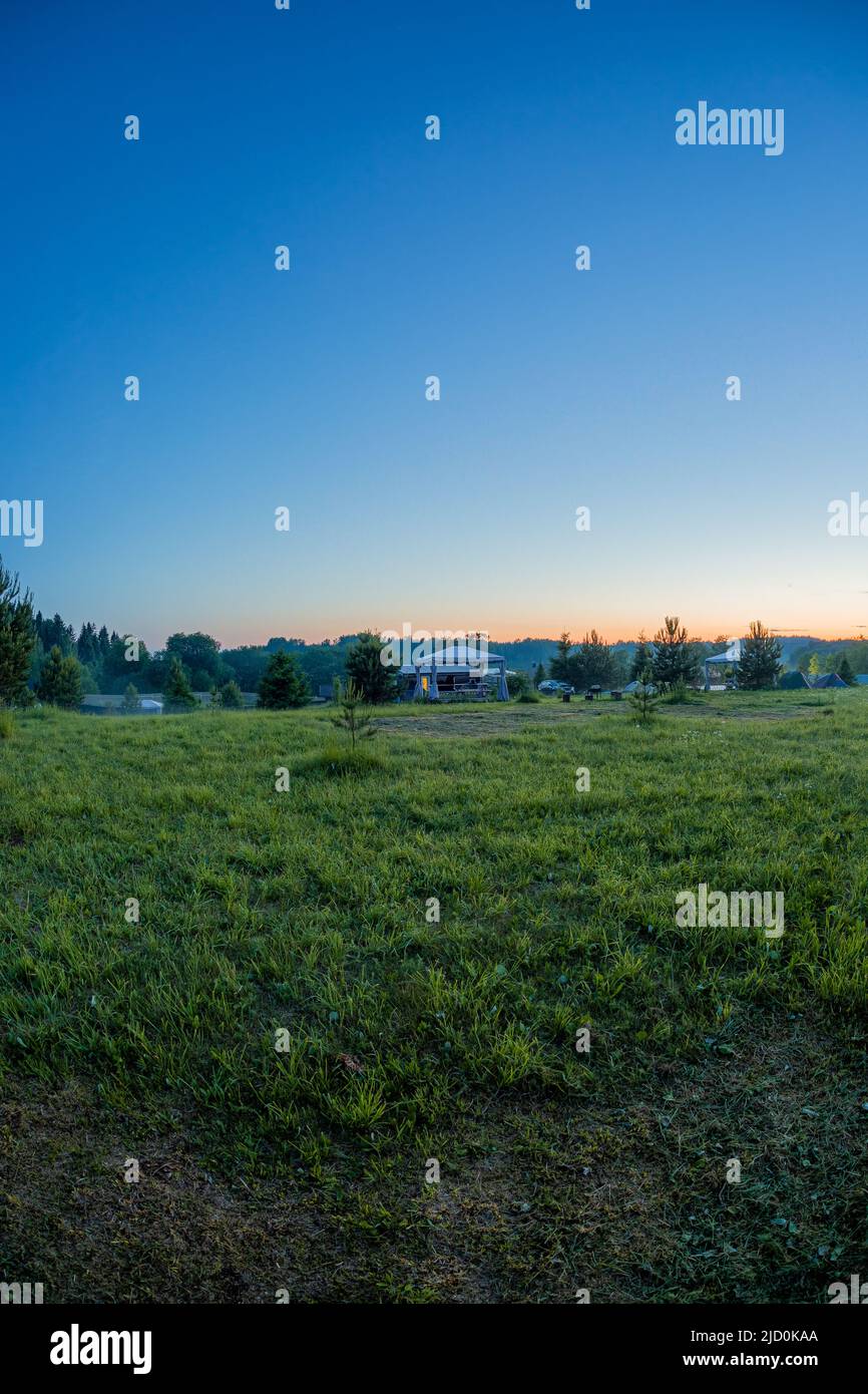 Panorama night field country hi-res stock photography and images - Alamy