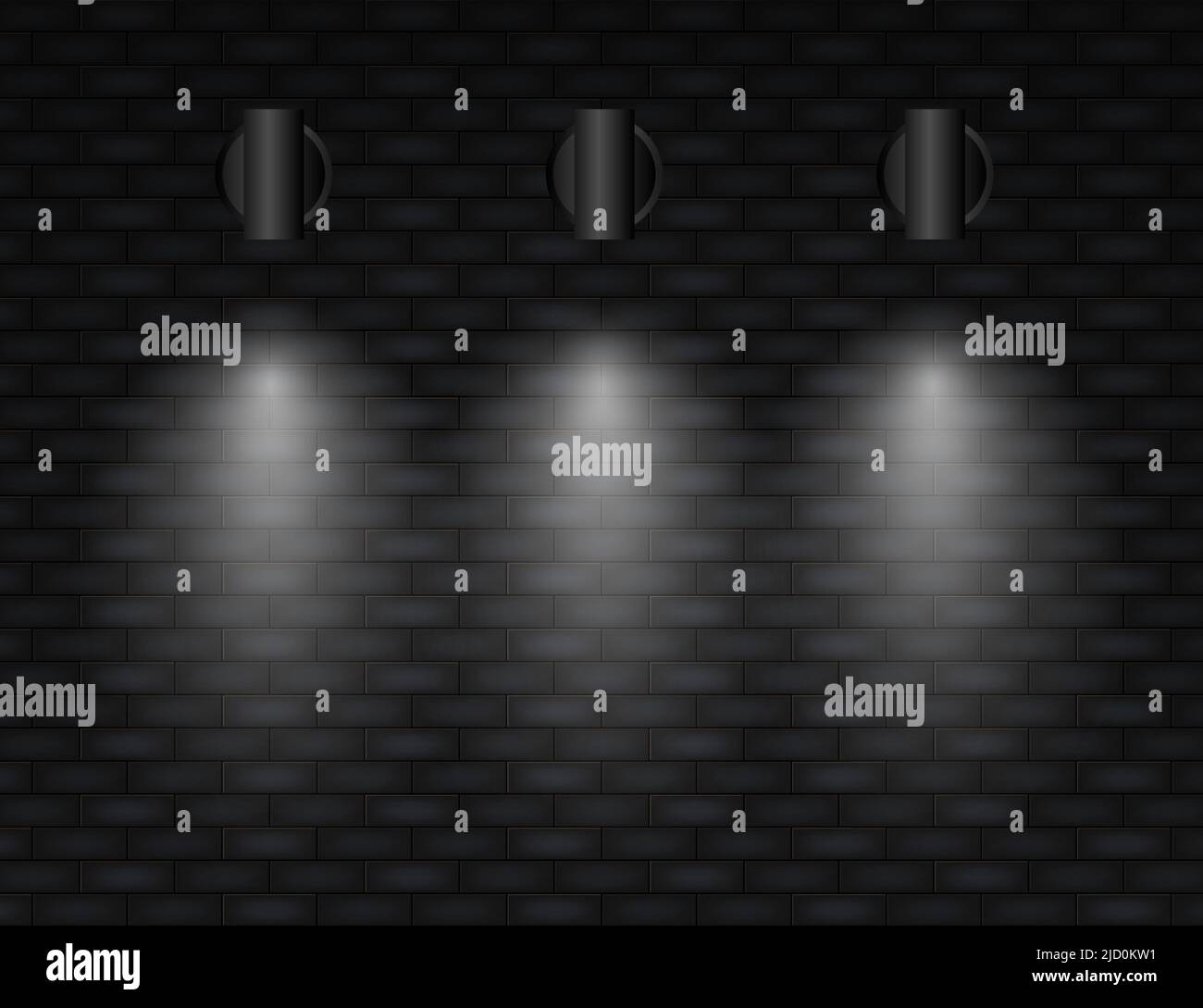 Light effect on wall background. Modern picture. Vector background ...