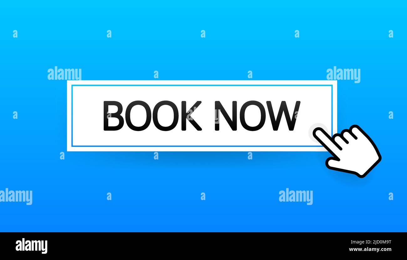 Book now design hi-res stock photography and images - Alamy