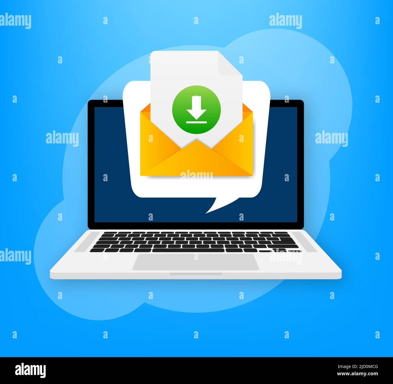 Download file laptop illustration. Vector stock illustration Stock ...