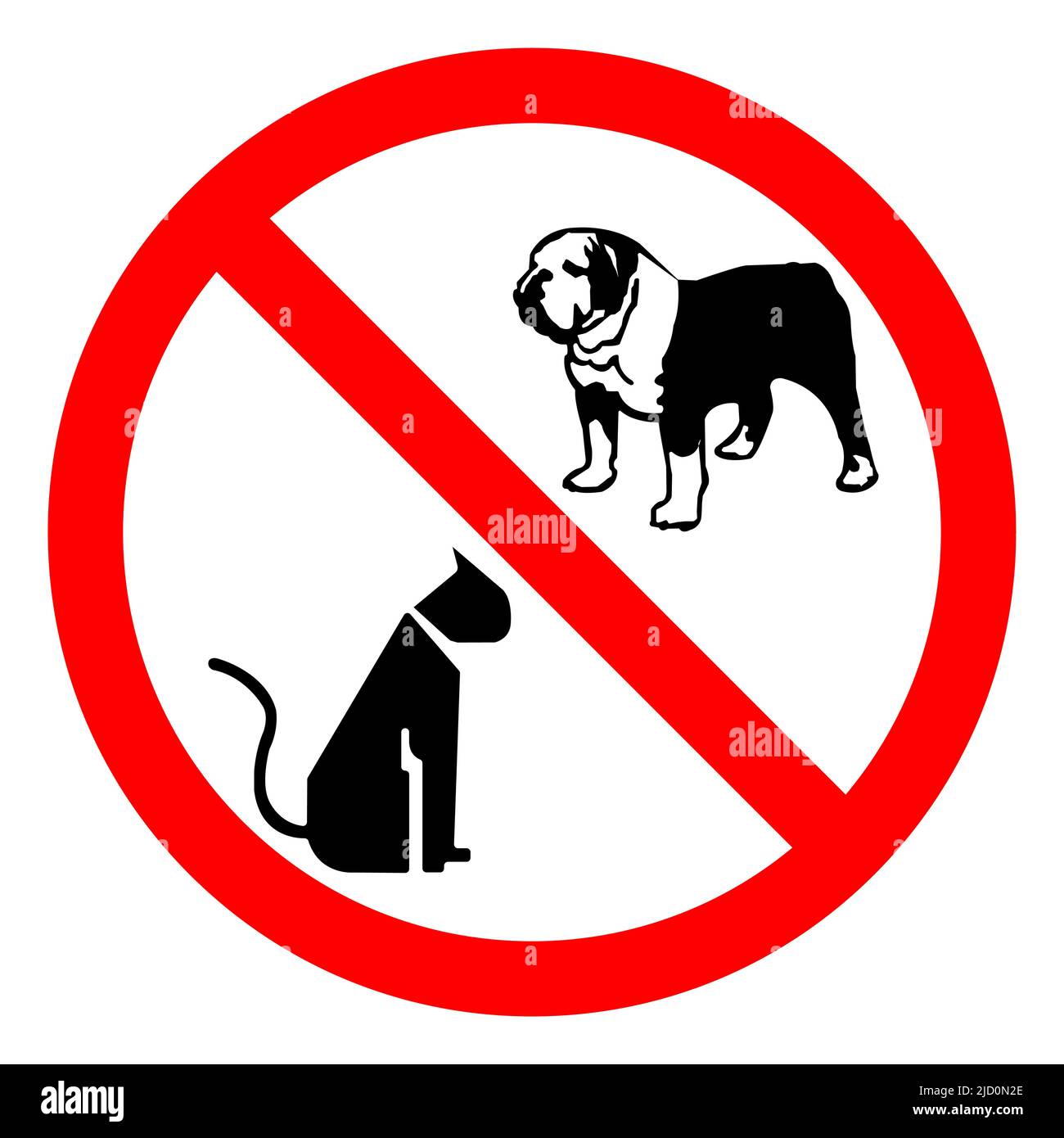 Allowed pets Cut Out Stock Images & Pictures - Alamy