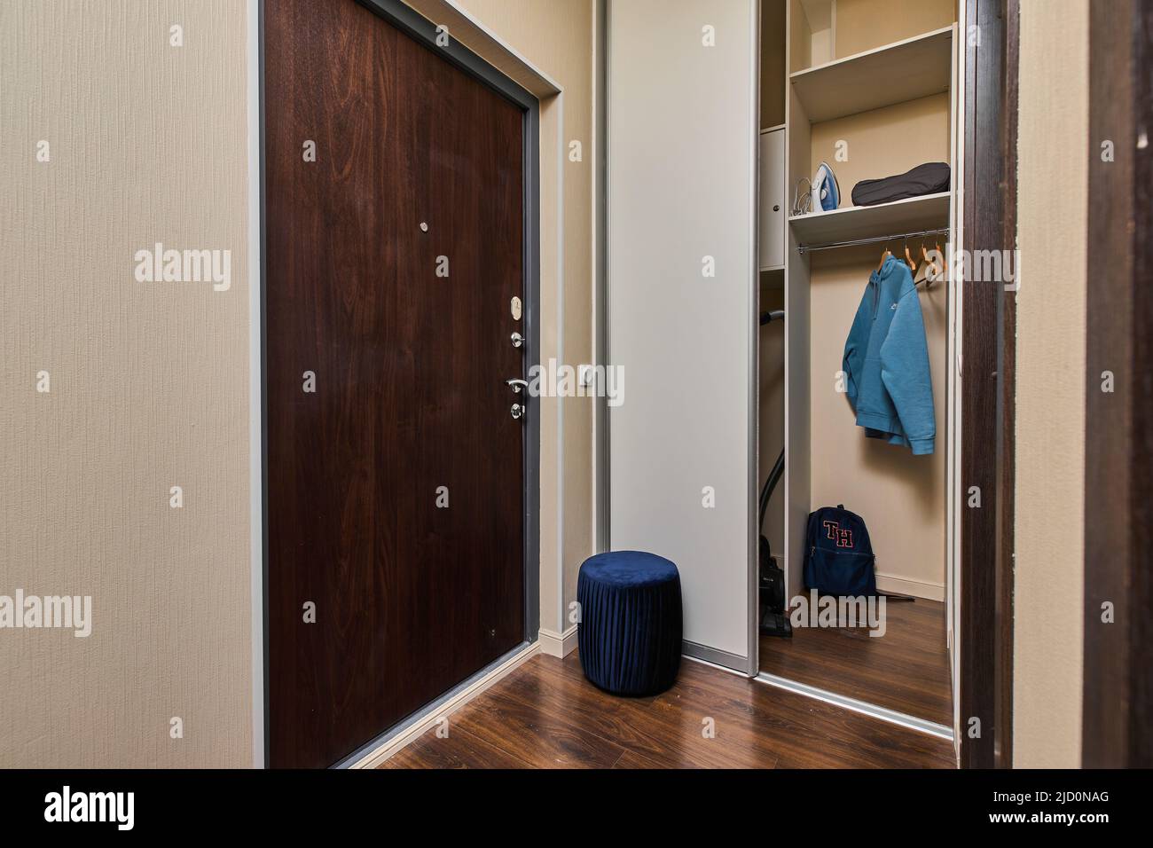 Photo of the closet with a vacuum cleaner inside Stock Photo - Alamy