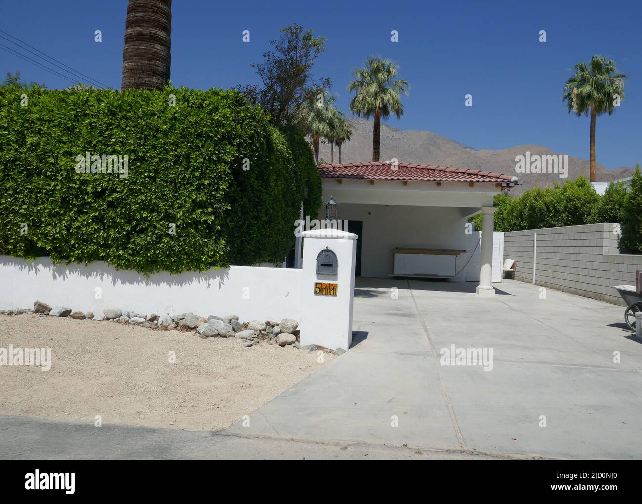 Palm Springs, California, USA 11th June 2022 A general view of ...
