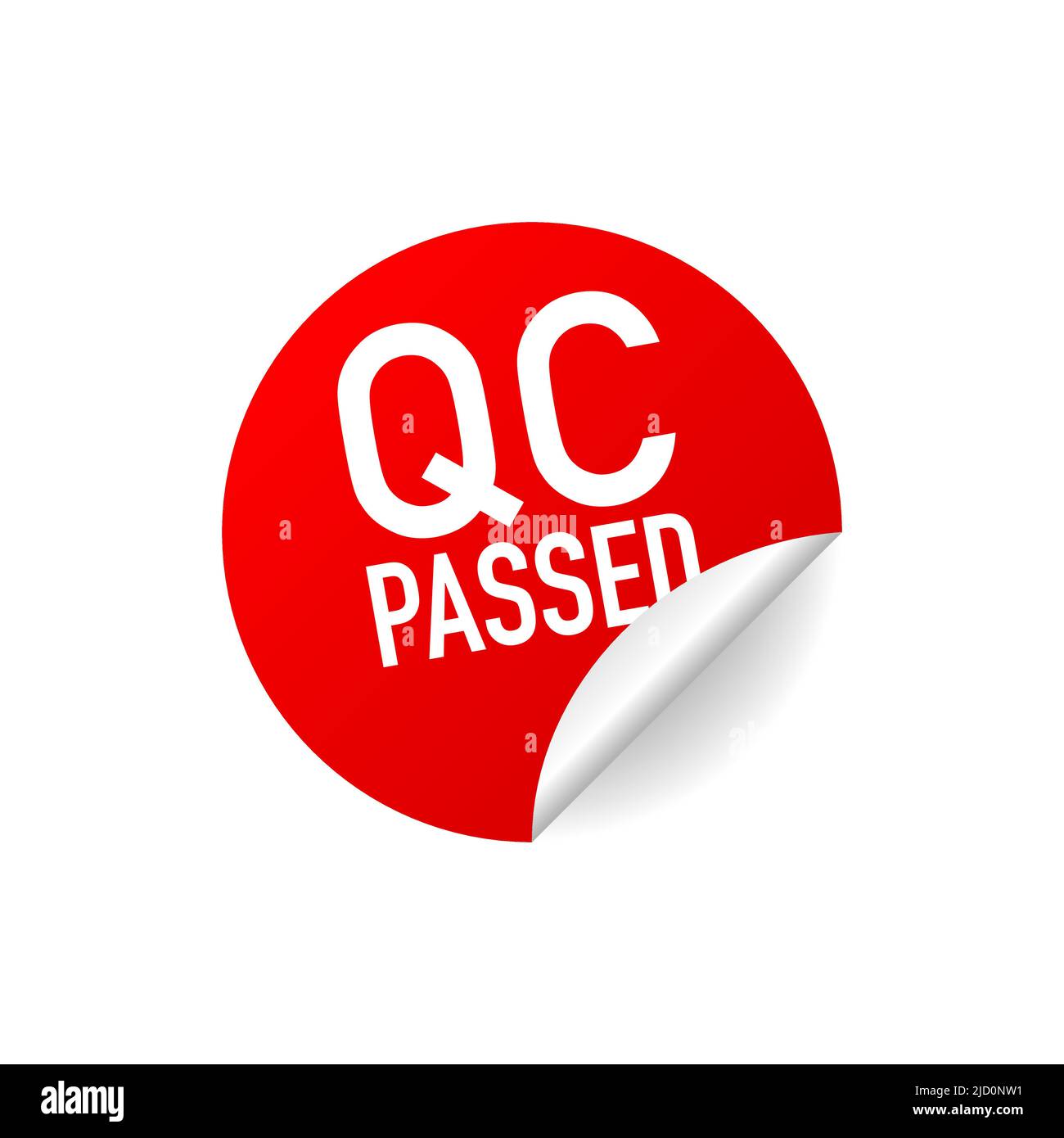 Qc quality control check Stock Vector Images - Alamy